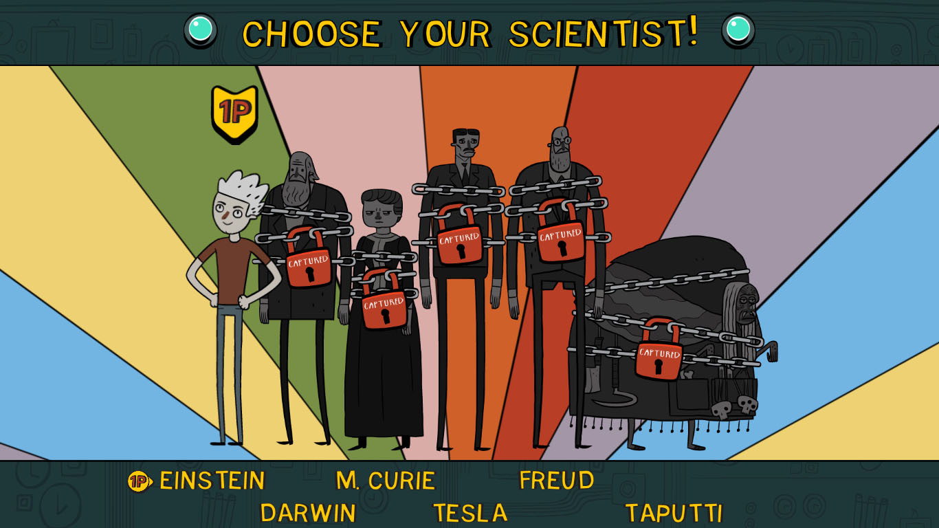 Super Science Friends: The Video Game. Viajar en el tiempo, matar nazis ...