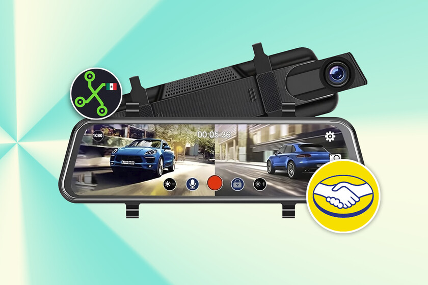 Espejo retrovisor inteligente: con 579 pesos tendrás una cámara para ...