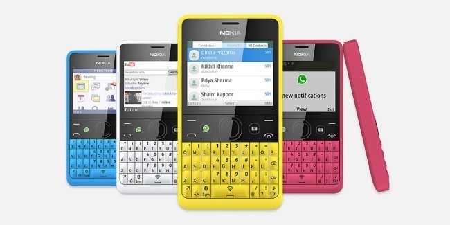 El Nokia Asha 210 y sus botones de Facebook y WhatsApp buscan mercado
