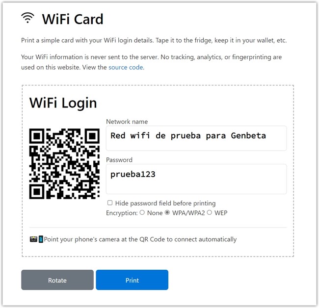 Cómo crear un código QR para una red WiFi con el que poder conectarse ...