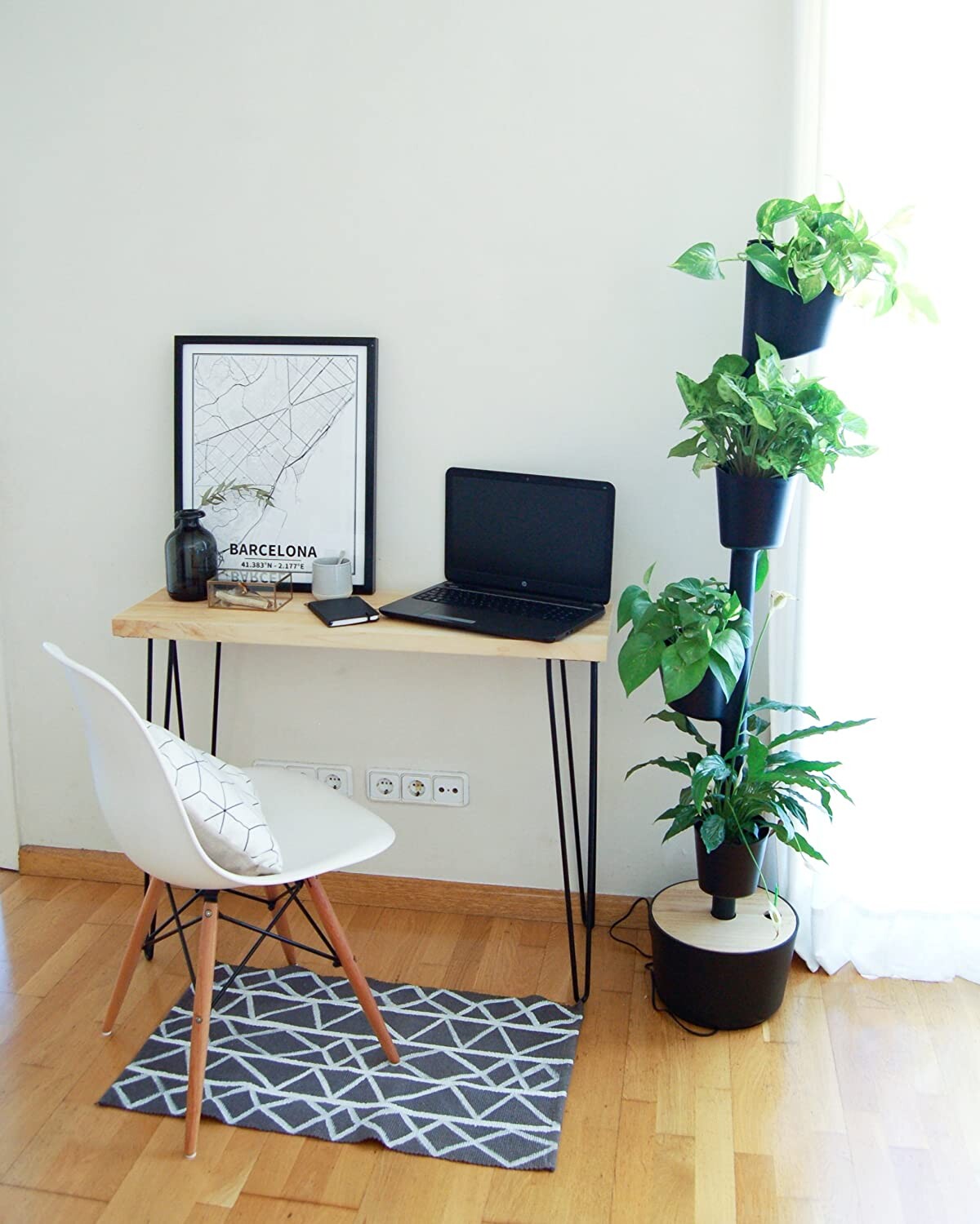 Cinco maceteros altos o con pedestal para elevar nuestras plantas y ...