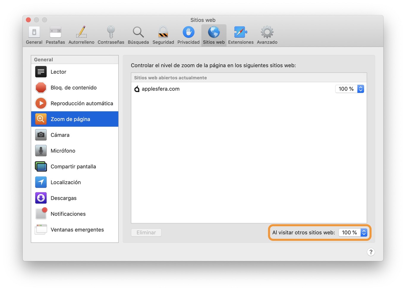 Cómo ajustar el nivel de zoom de una página web automáticamente en ...