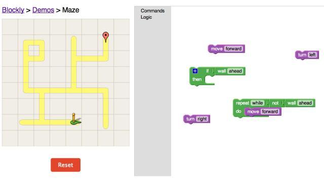 Google Blockly, un lenguaje visual para aprender a programar