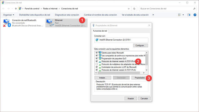 Cómo cambiar los DNS en Windows 10
