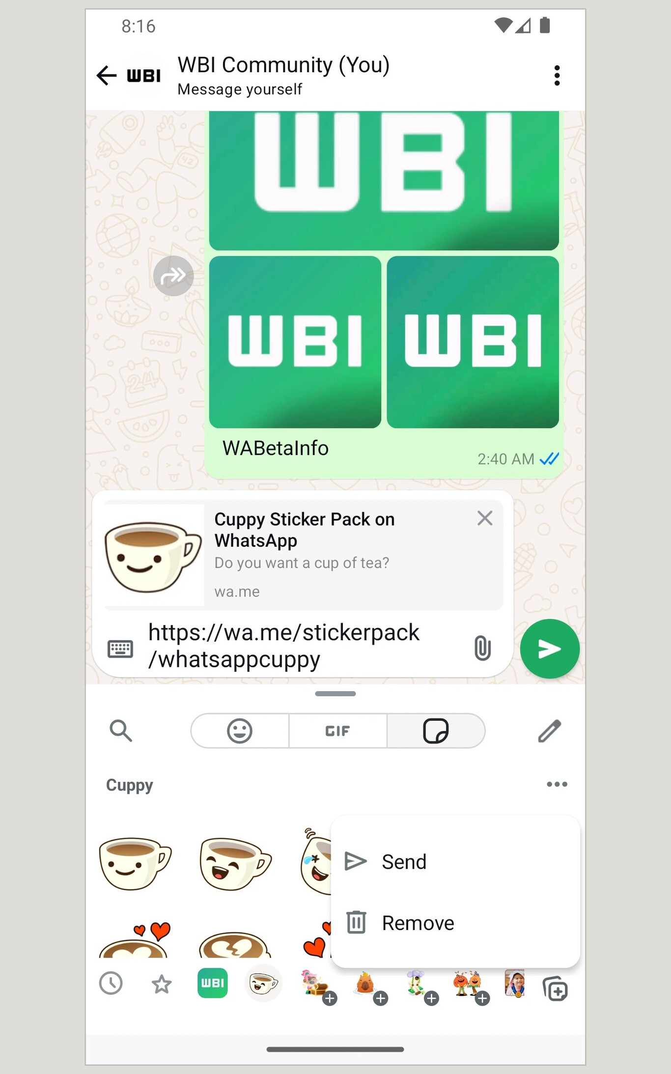 Los stickers de WhatsApp van a cambiar para mejor. Así es la novedad ...