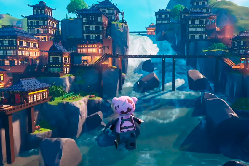 Tarda 25 horas en construir un preciosísimo pueblo japonés en LEGO ...