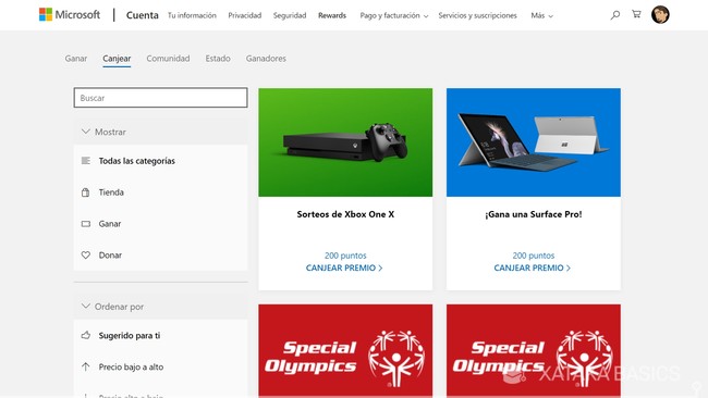 Microsoft Rewards: qué es, cómo participar y cómo puedes conseguir puntos