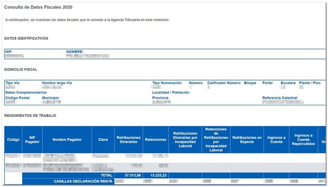 Renta 2021: consulta tus datos fiscales por internet para estar listo de cara a la declaración ...