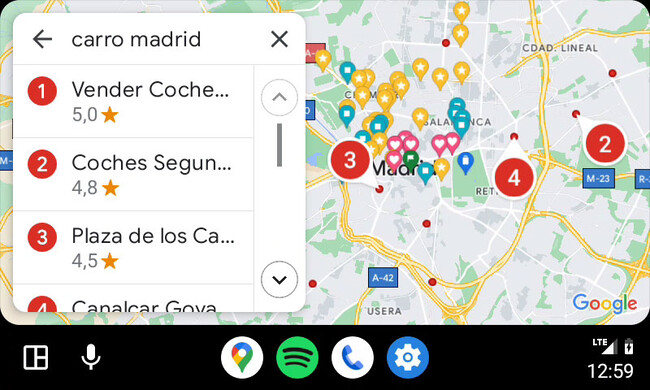 En Android Auto con Coolwalk tú eliges entre accesos directos o widget ...