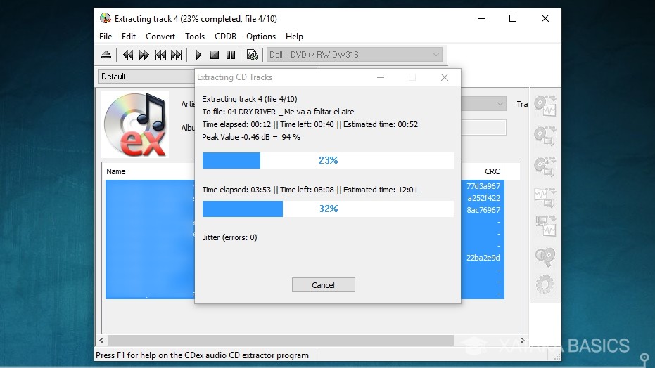 Cómo ripear un CD de música a MP3