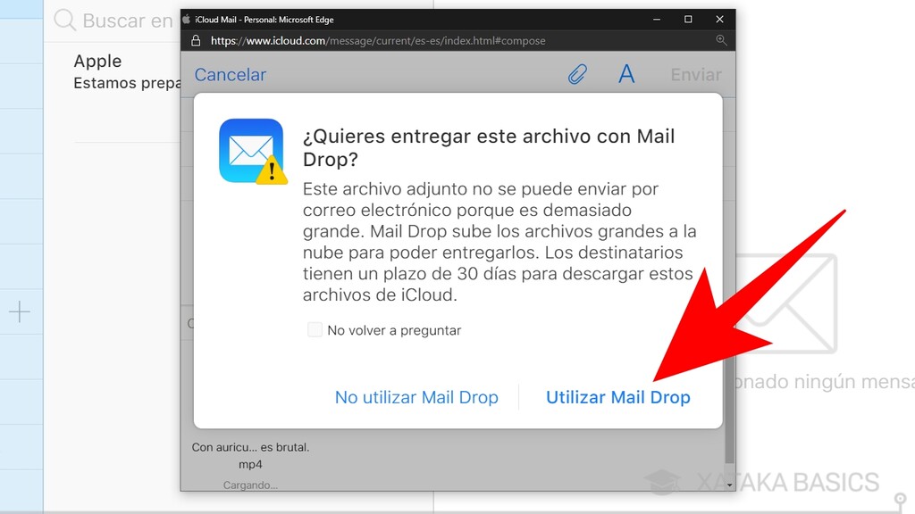 Mail Drop: qué es y cómo utilizarlo en tu iPhone o iCloud Mail