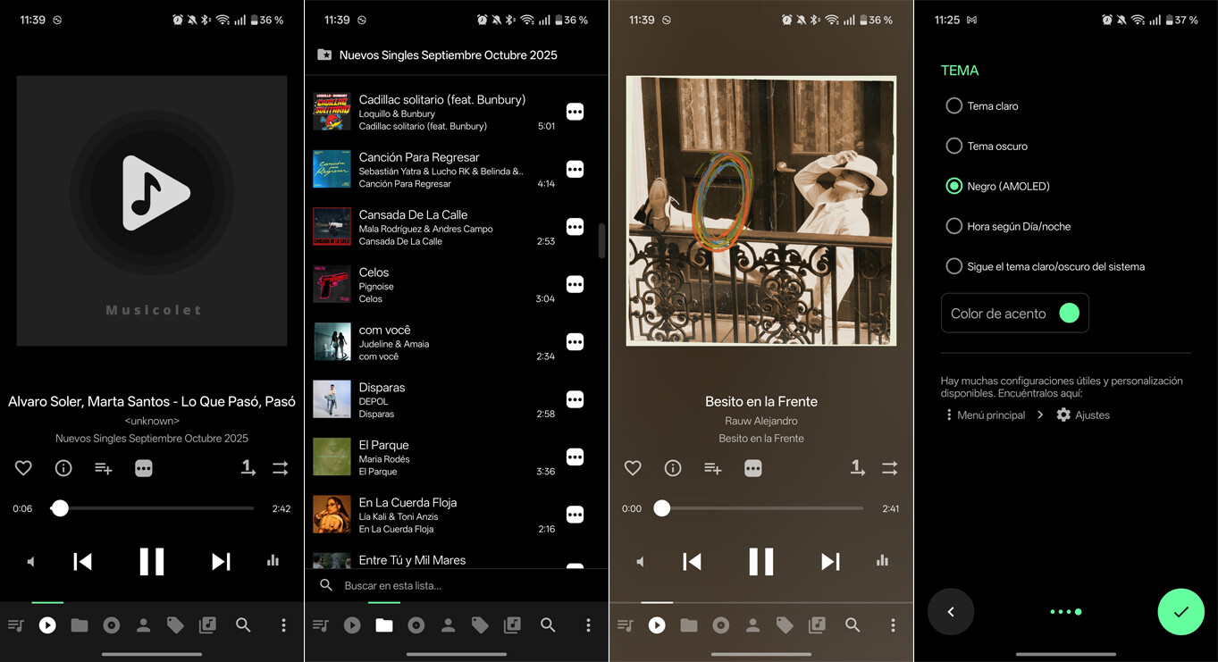 Los mejores reproductores de música gratuitos para Android: comparativa ...