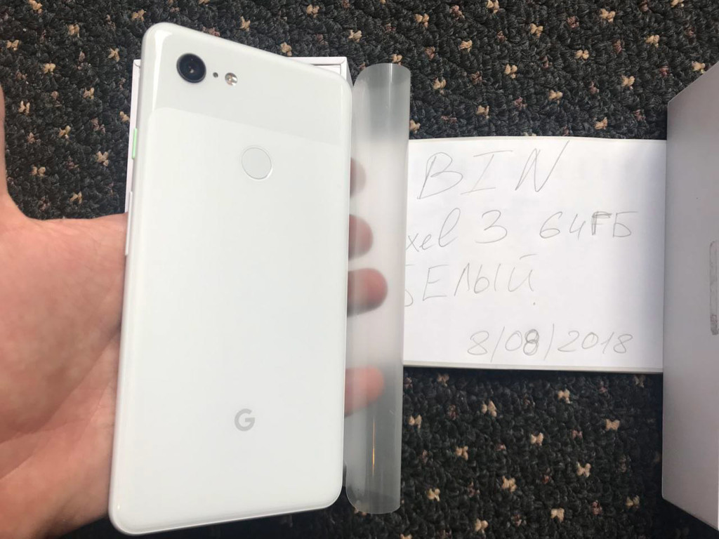 El Google Pixel 3 XL se filtra en un completo unboxing y nos muestra su ...