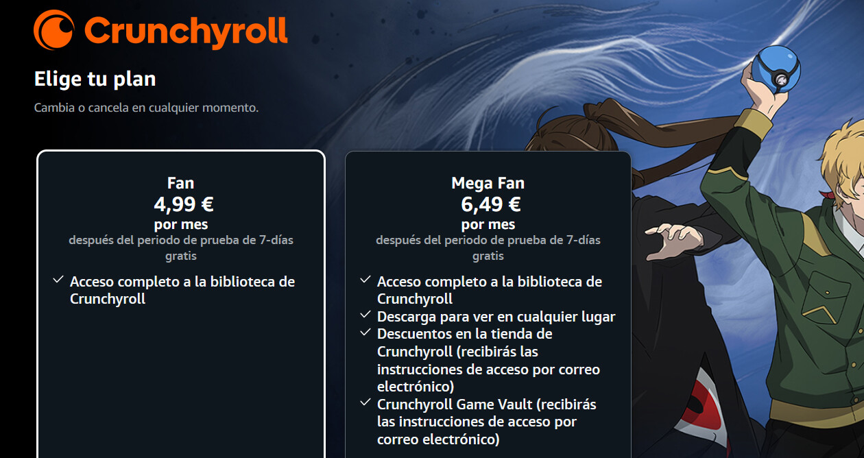 Crunchyroll ha llegado a Amazon Prime Video con mucho anime y dos ...