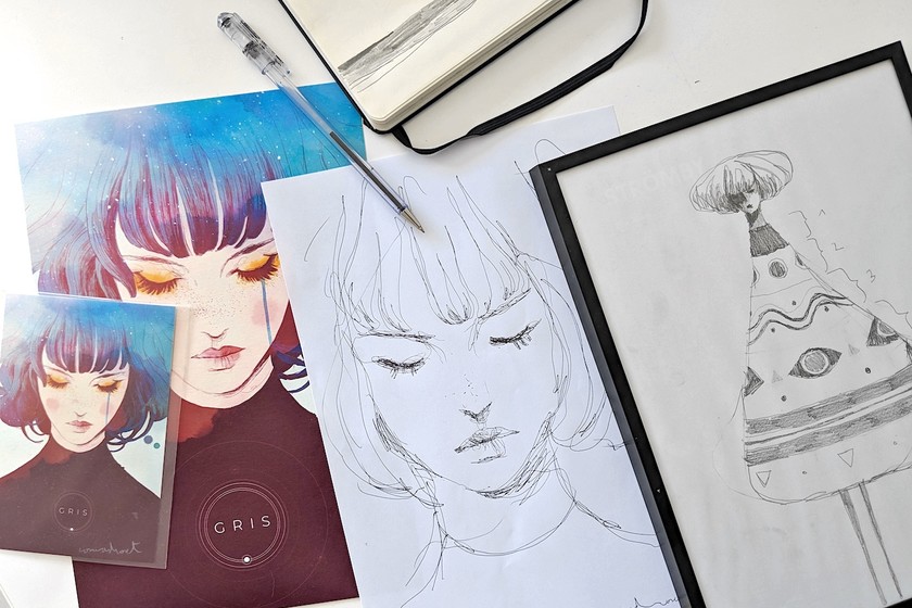 'GRIS': así se han transformado los dibujos de este artista español en ...