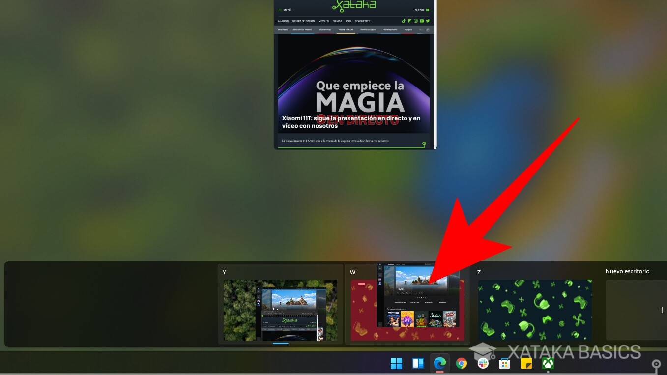 Cómo gestionar los escritorios virtuales en Windows 11