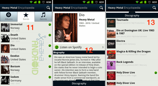 Heavy Metal Encyclopedia, su historia y su música en tus manos con Android