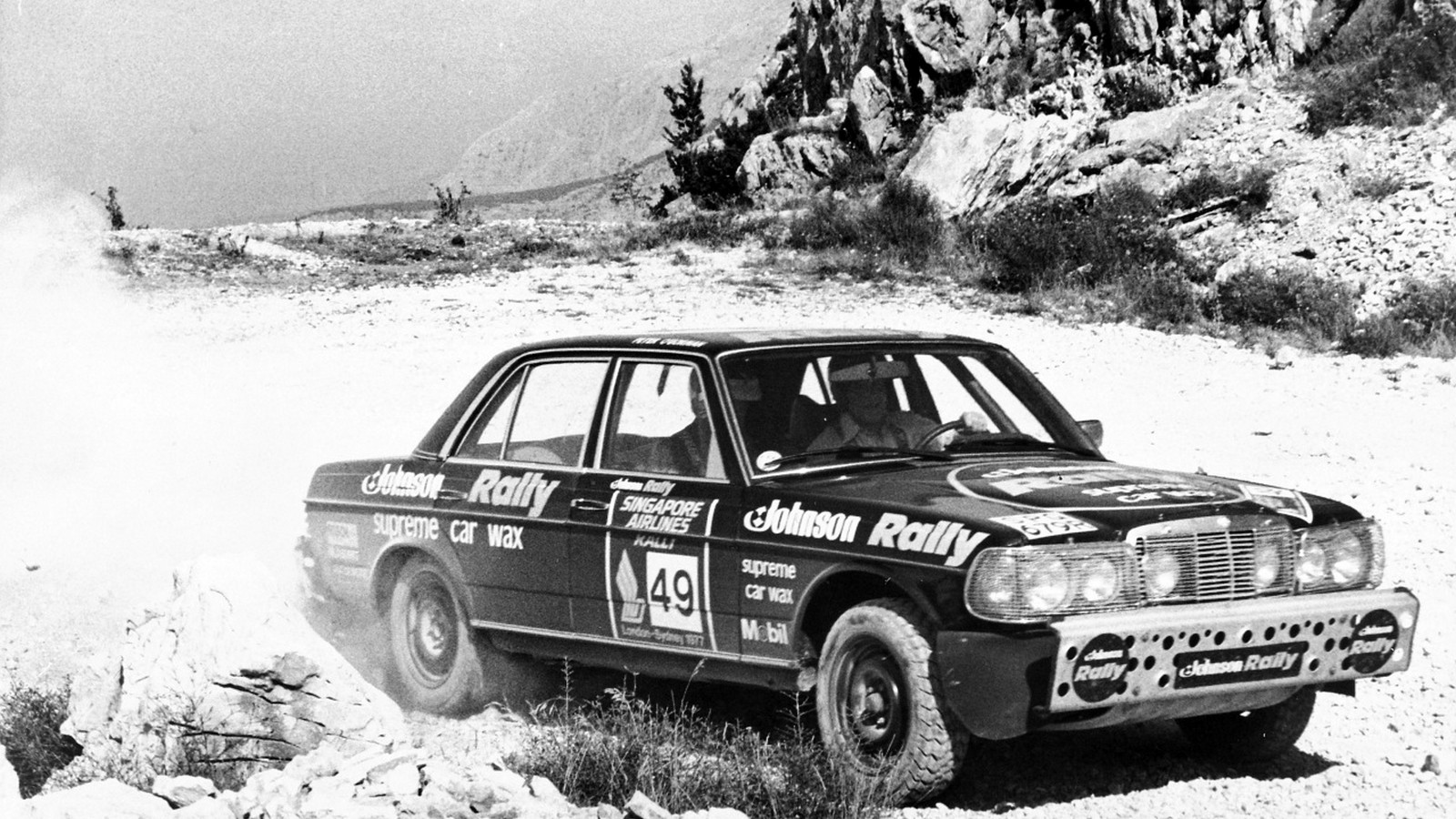 El año en el que Mercedes-Benz hizo historia con un 280 E en el rally ...