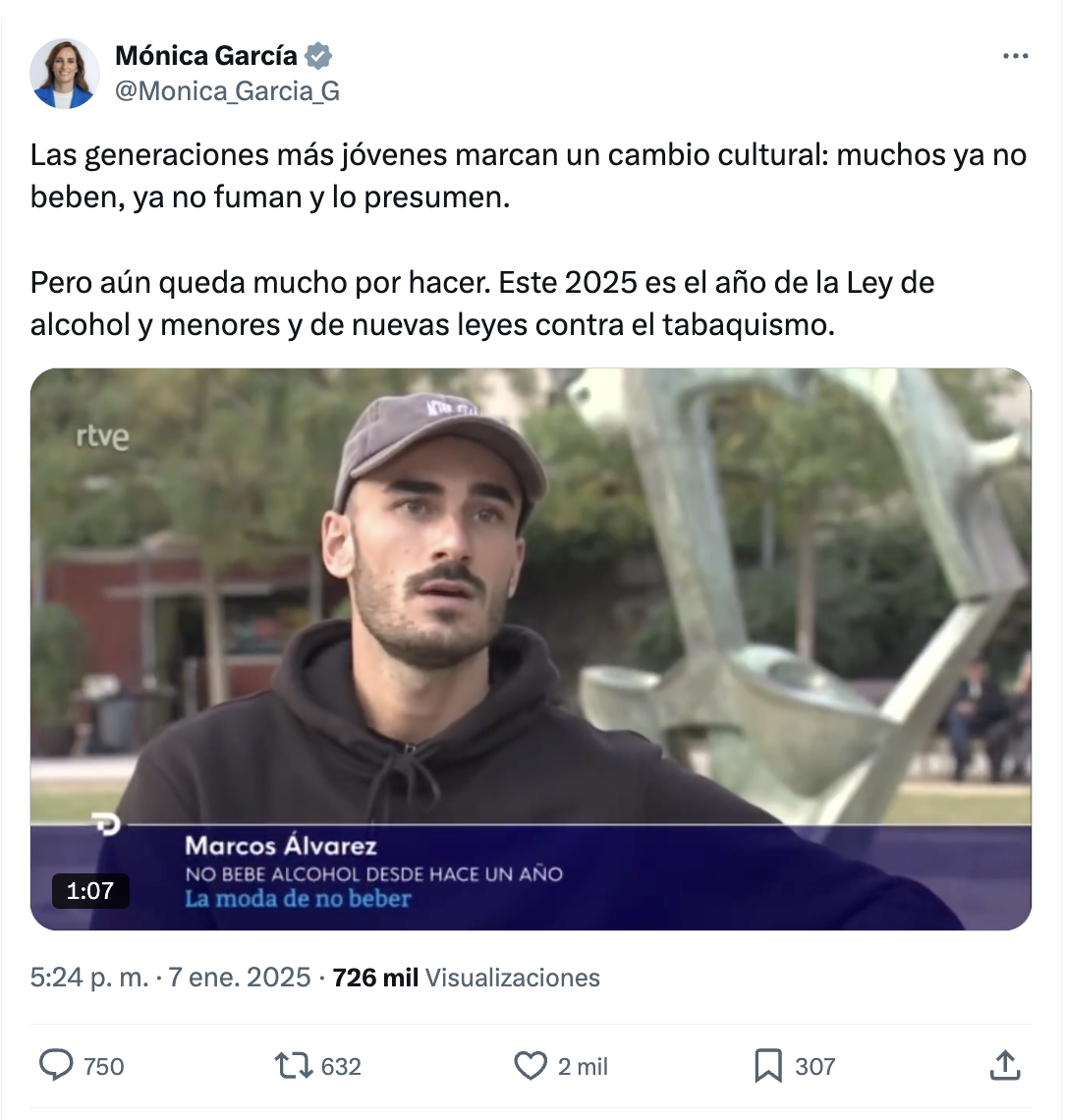 Que Arkano comparta su año sin beber alcohol en redes es bueno para ...