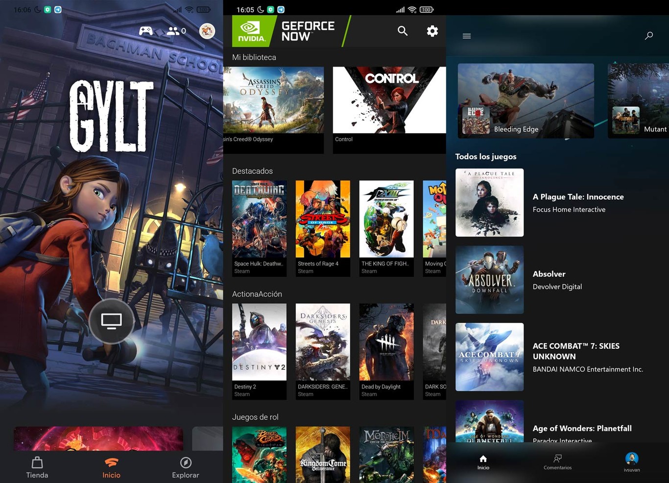 Comparativa de streaming de videojuegos: Google Stadia Vs Nvidia ...