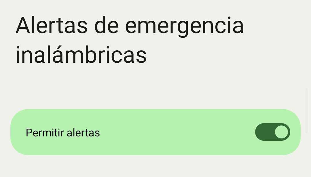 Cómo activar las alertas de emergencia inalámbricas en tu móvil Android