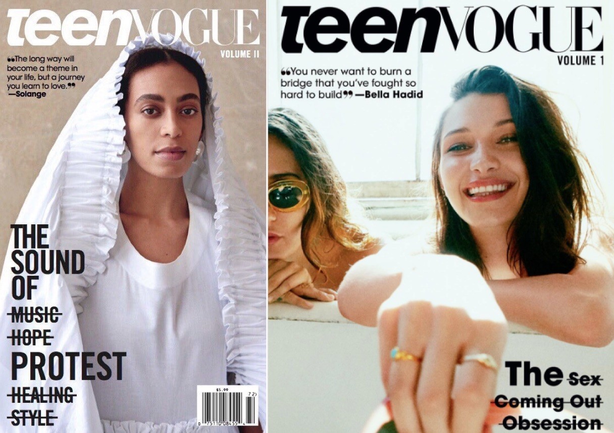 HIllary Clinton protagonizó portada para la revista Teen Vogue | MUJER ...