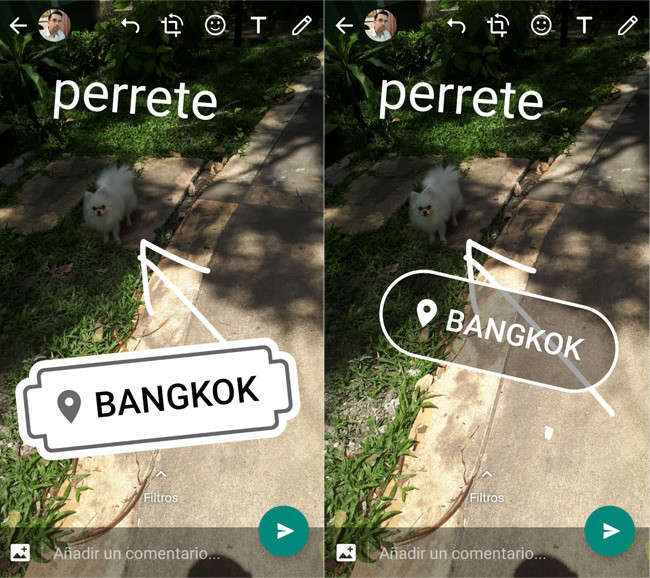 WhatsApp añade un sticker dinámico de ubicación para sus estados: así ...
