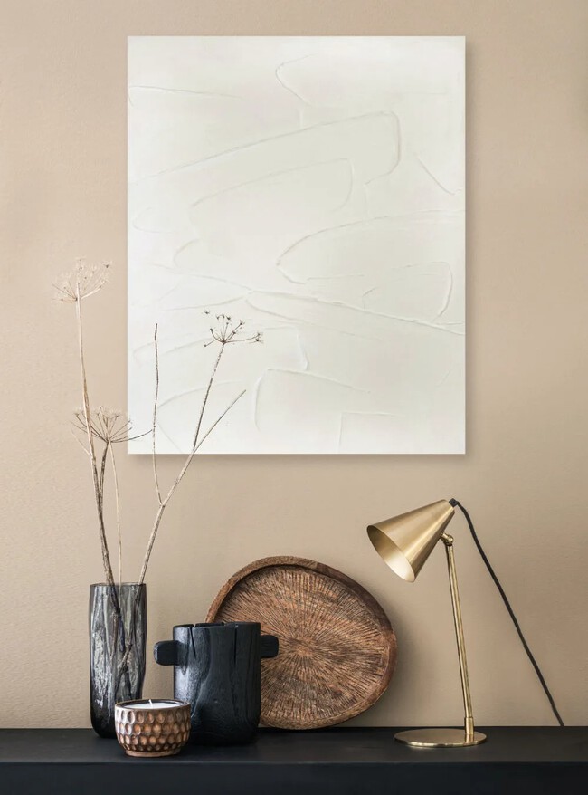 Alerta tendencia; los cuadros blanco sobre blanco con los que poner al ...