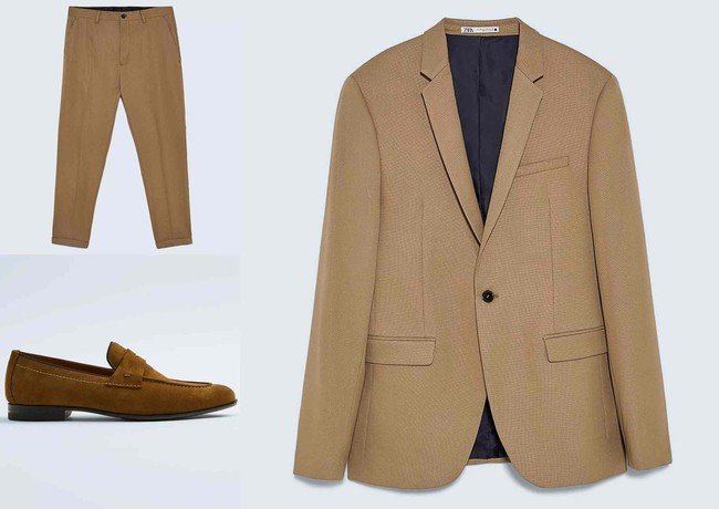 Cuatro consejos para hacer lucir el traje beige elegante y muy fresco a ...