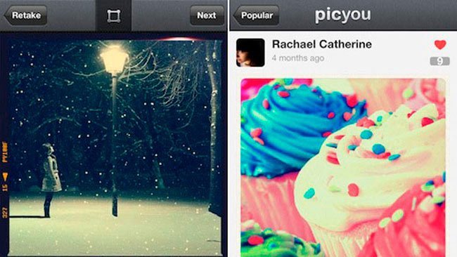 PicYou, el clon de Instagram que está funcionando bastante bien