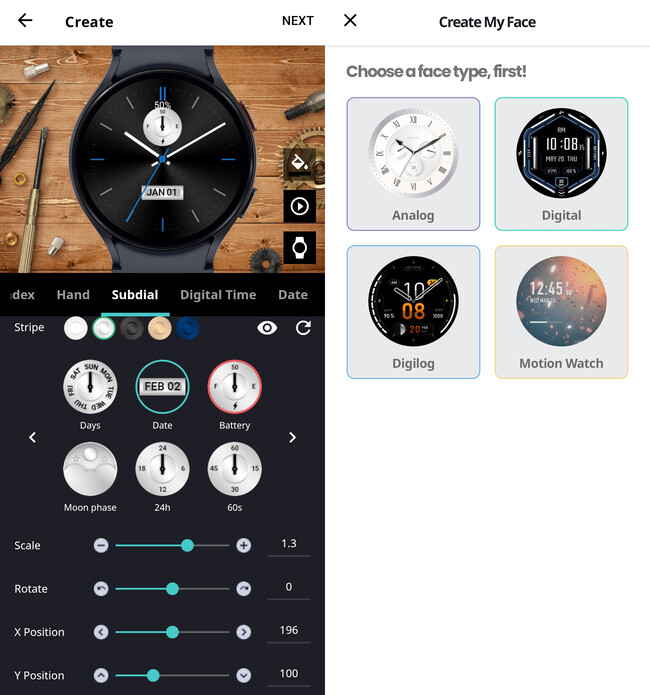 Más de un millón de watchfaces gratis para tu reloj inteligente ...