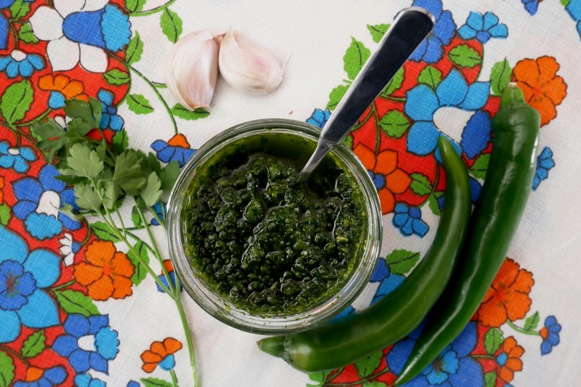 Adobo de chile verde: la salsa de influencia mexicana que va bien con todo