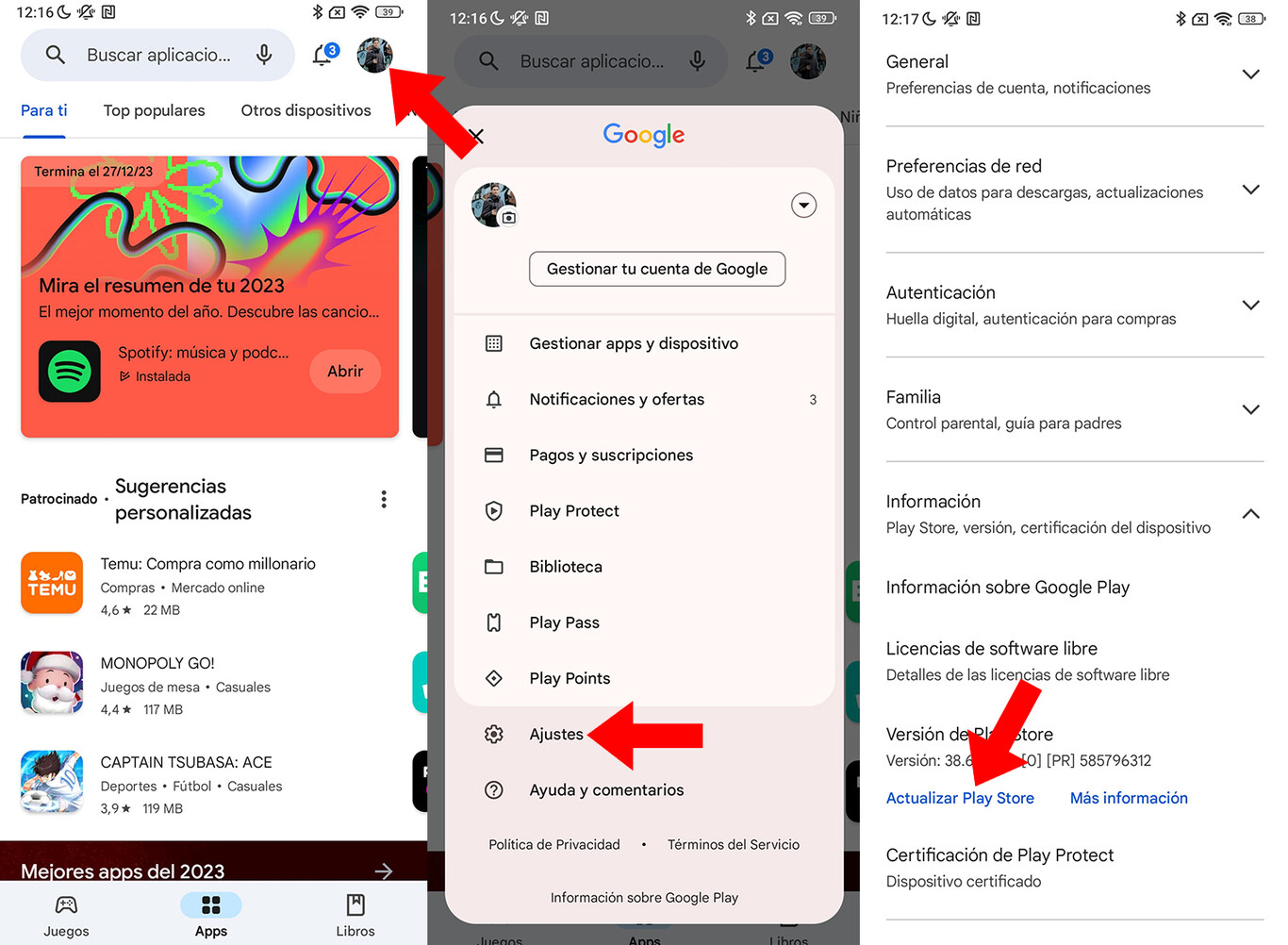 Así de fácil es tener actualizada la Google Play Store en tu móvil Xiaomi