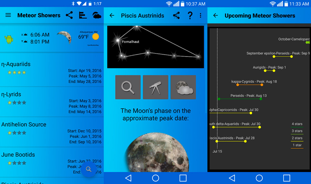 Perseidas: explora las constelaciones y planetas con estas apps para ...