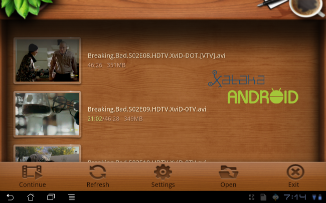 Reproductores de vídeo en Android: QQPlayer