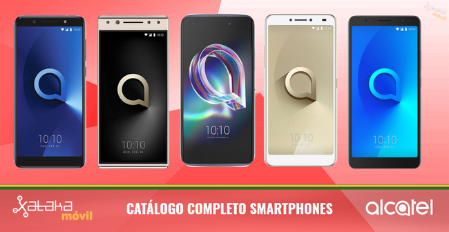 Catálogo móviles Alcatel 2018