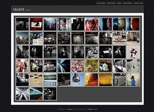 Tu fotoblog... con Flogr