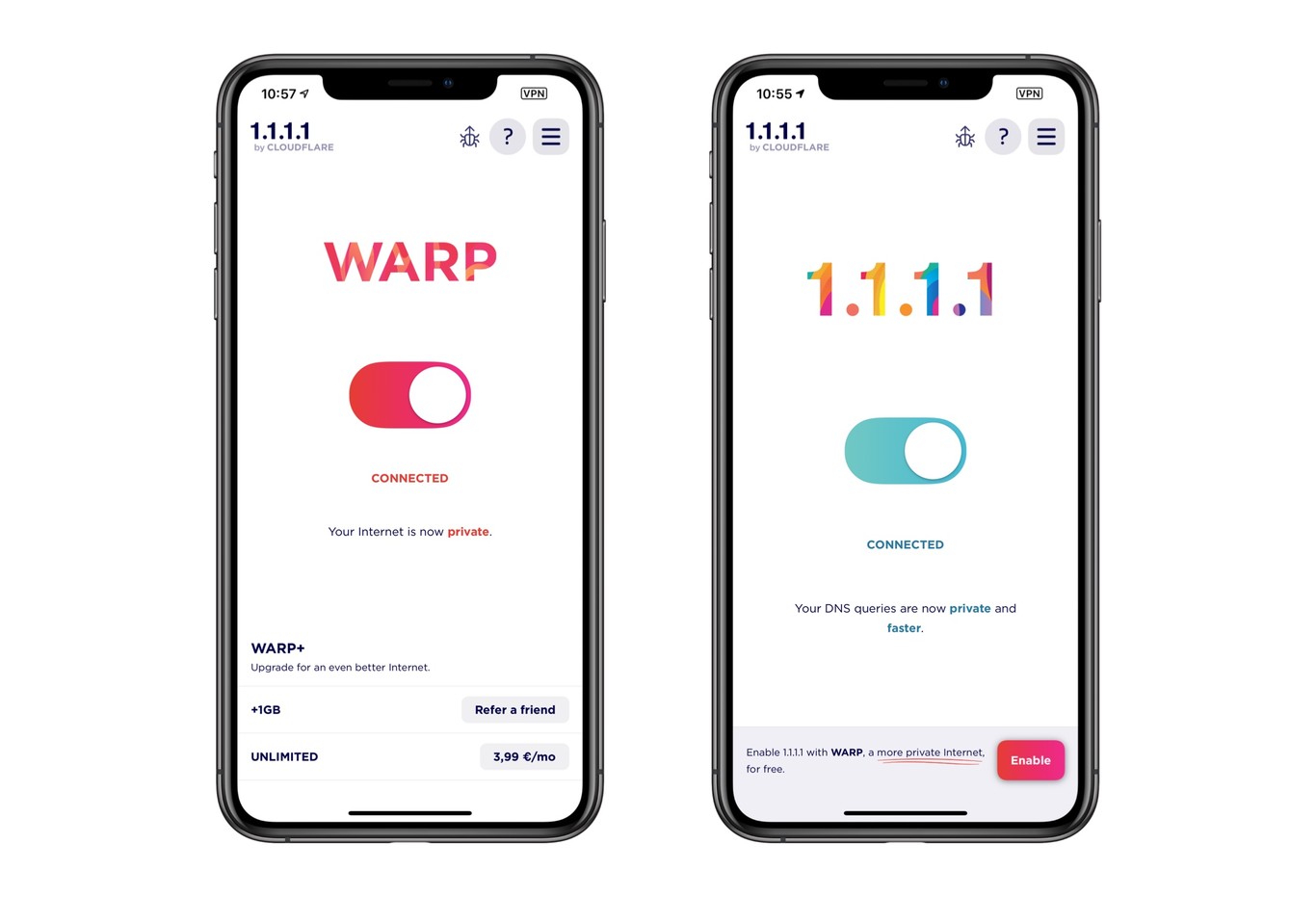 Ya disponible WARP: el VPN para iOS gratuito y seguro de Cloudflare