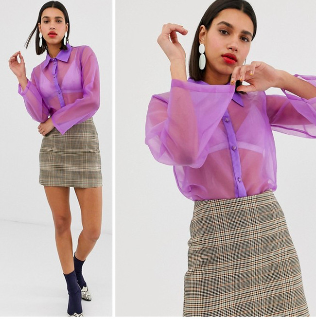 Las transparencias son un esencial esta primavera y estos nueve tops ...