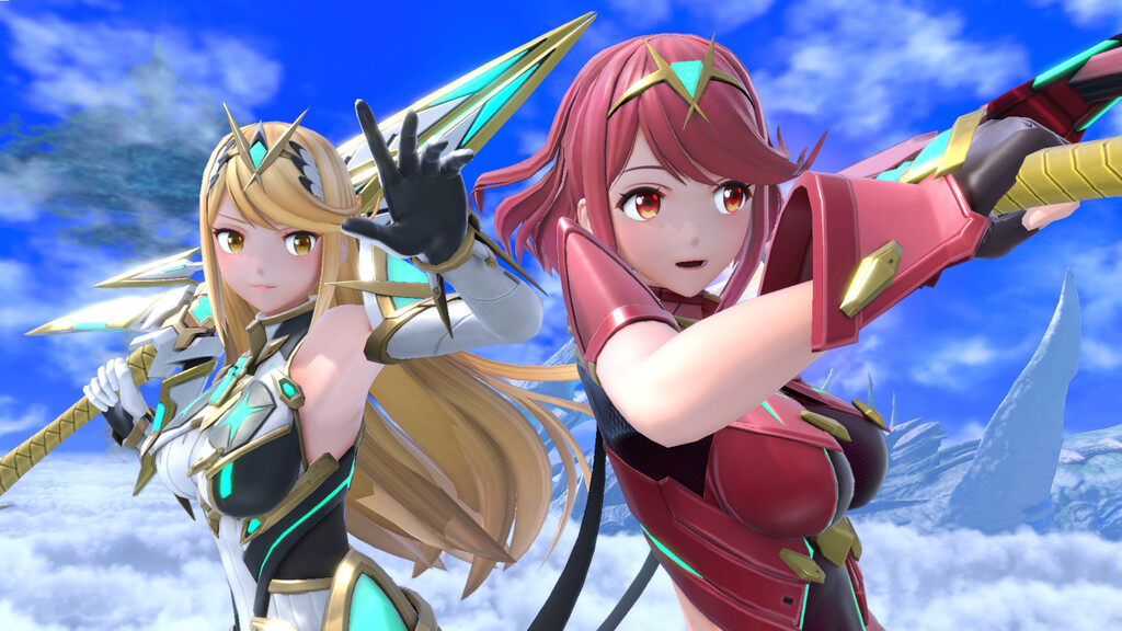 Todo lo que necesitas saber sobre Pyra y Mythra en Super Smash Bros ...
