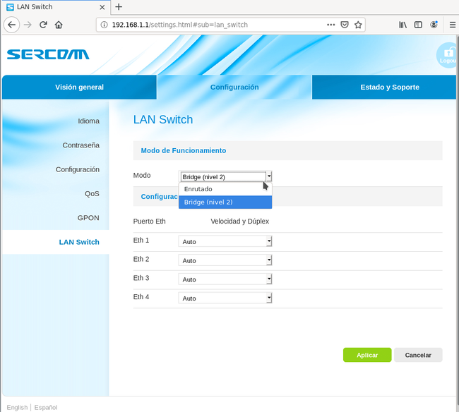 Así configuré mi propio router sustituyendo por completo al de mi operadora