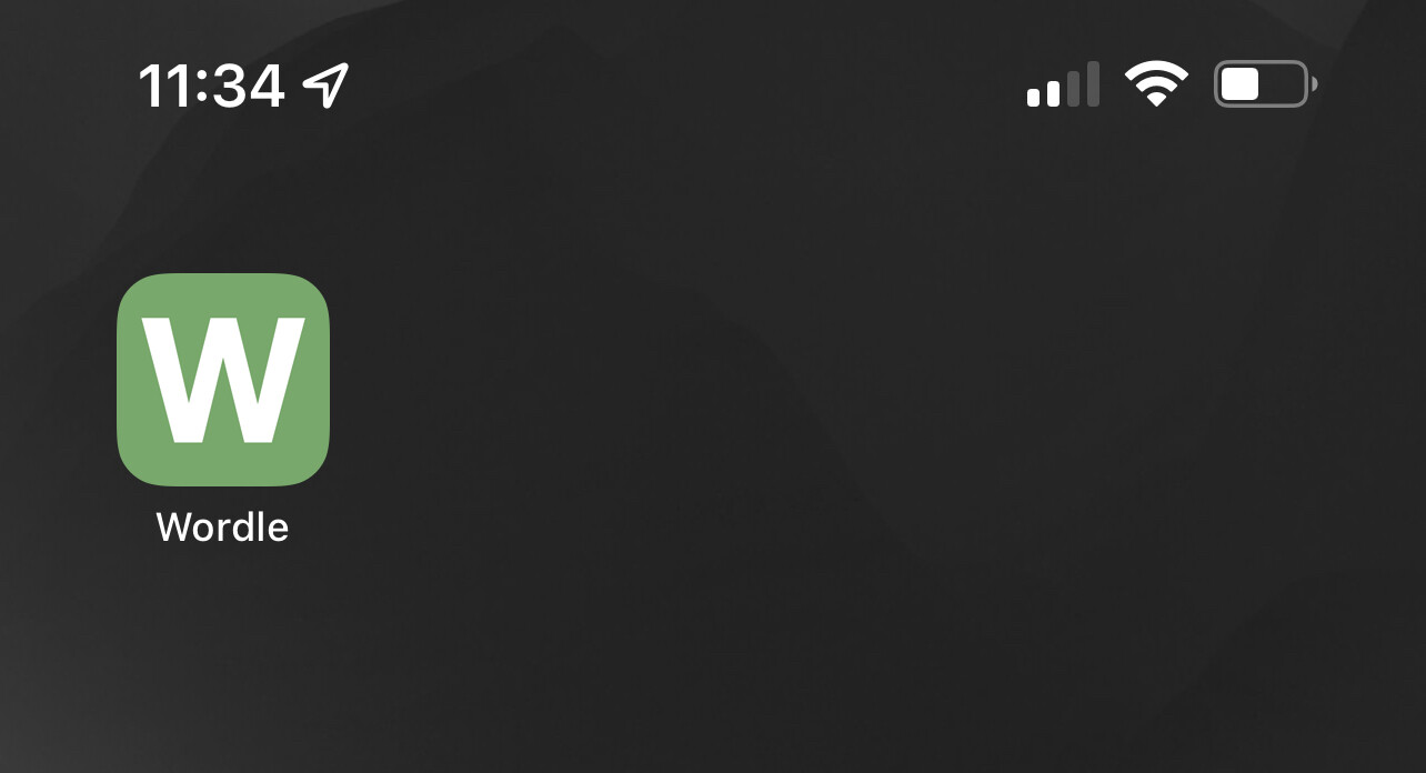 Así puedes tener Wordle gratis como una app en el iPhone sin recurrir a ...