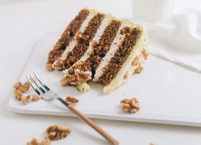 Cómo hacer pastel de zanahoria con betún de queso crema. El postre de ...