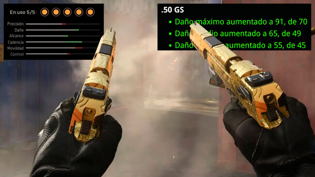 Todo sobre la .50 GS en Call of Duty Warzone, Temporada 4: las gemelas ...