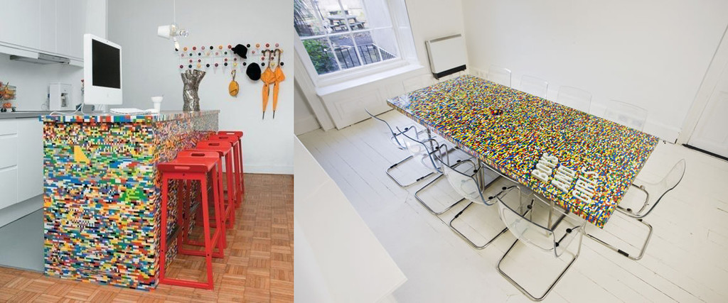 Los 17 mejores proyectos decorativos hechos con piezas de LEGO