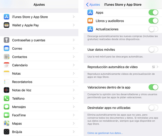 Cómo configurar un iPhone para que no consuma datos móviles