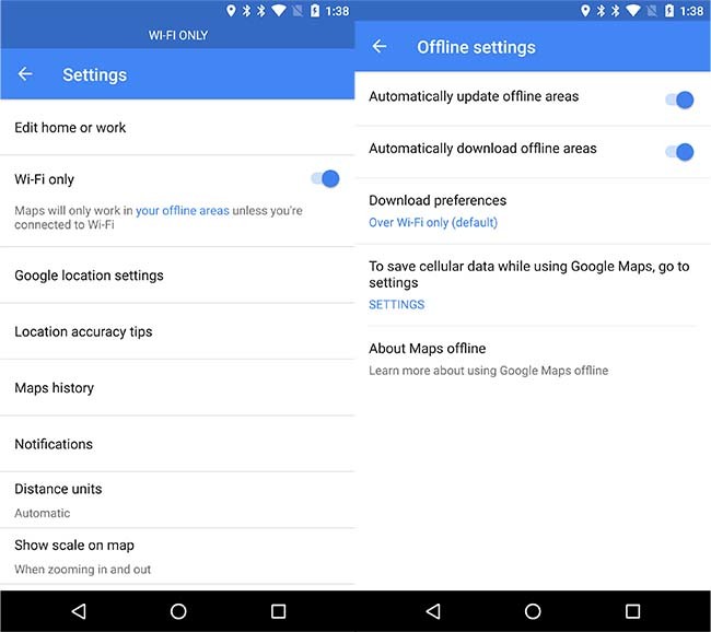 Google Maps incluirá un modo "solo Wi-Fi" e información de retrasos en ...