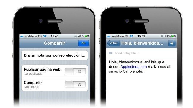 Simplenote, la forma sencilla de guardar tus anotaciones online