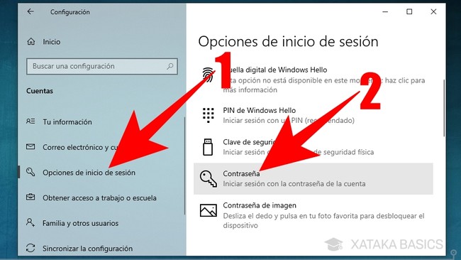 Windows 10: cómo cambiar la contraseña de inicio de sesión