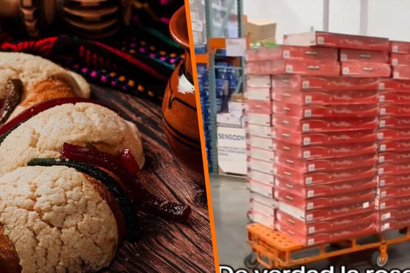 La gente sigue haciendo compras masivas de Costco en México, ahora son de Roscas de Reyes y este ...